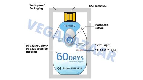Tzone Tempu02 High Quality Single Use Temperature Data Logger For Cold Storages Pdf At Rs 999