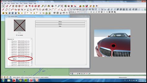 SKETCHUP TEXTURE TUTORIAL MATERIALS APPLICATION TO SU VRAY PROXY