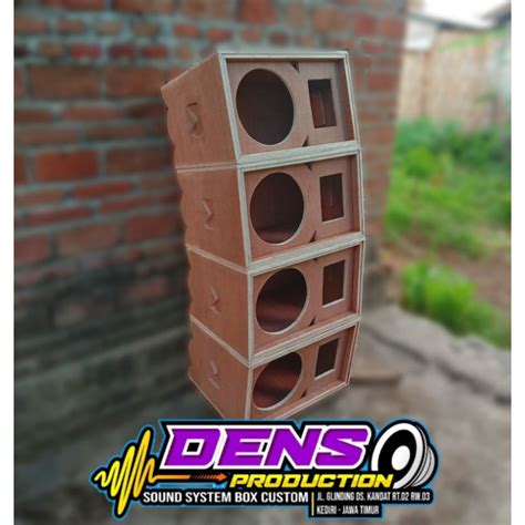 Jual Box Speaker Line Array Custom 10 Inchtweeter Horn Indonesia