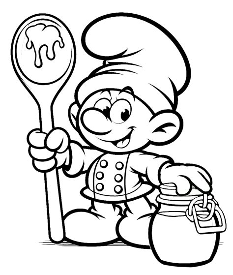 Smurfs 2025 Coloring Pages