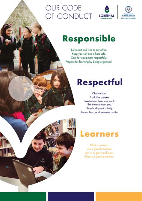 Our Code Of Conduct Lobethal Primary Babe