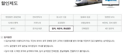 Ktx 자유석 입석 차이는 무엇일까 돈삭남 정보 놀이터