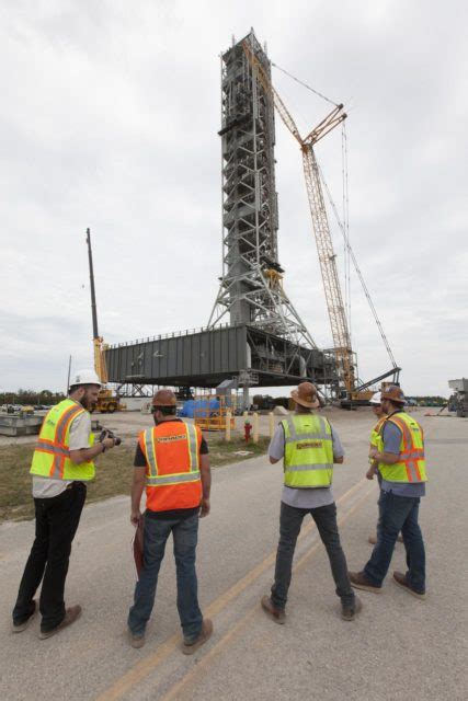 Cape Canaveral Fla Inside The Vehicle Assembly Building Or Vab At Nasas Kennedy Space