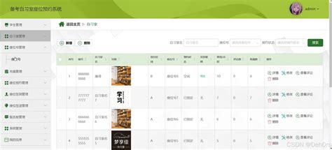 231springboot备考自习室座位预约系统 Csdn博客