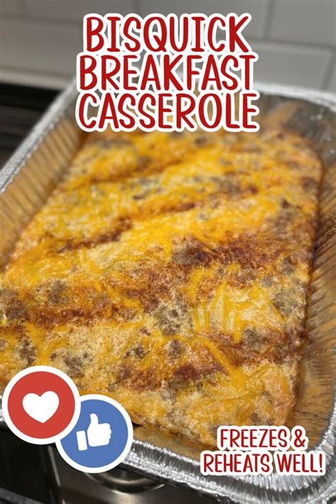 Bisquick Breakfast Casserole Easy Recipe For Delicious Morning Meal