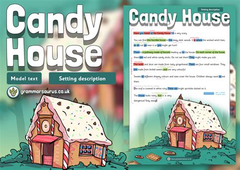 Year 1 Model Text Setting Description Candy House Grammarsaurus