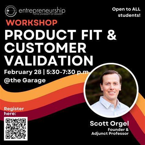 Entrepreneurshipdu Product Fit Customer Validation Workshop