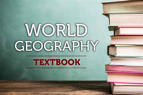 World Geography Textbook Launch Ak Grad