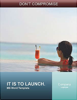 Stunning Bikini Clad Woman Relaxing On A Chair With A Beverage Near The