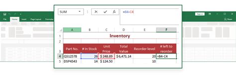 Editing And Copying Formulas In Excel Excel Formula Tutorial