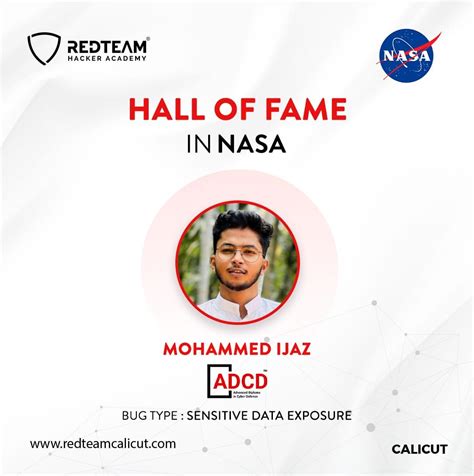 Mohammed Ijaz On Linkedin Bughunting Cybersecurity Nasa