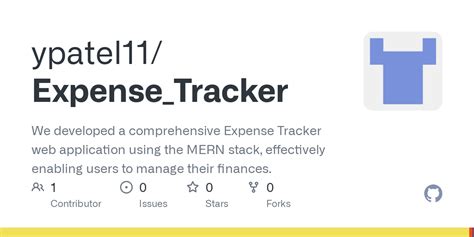 Github Ypatel11expensetracker We Developed A Comprehensive Expense