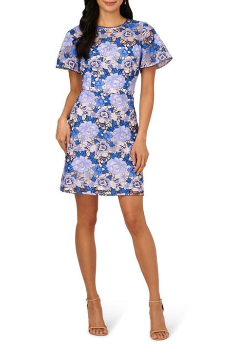 Short Sleeve Floral Dresses For Women