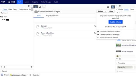 Handle Episerver Projects Programmatically Cdis