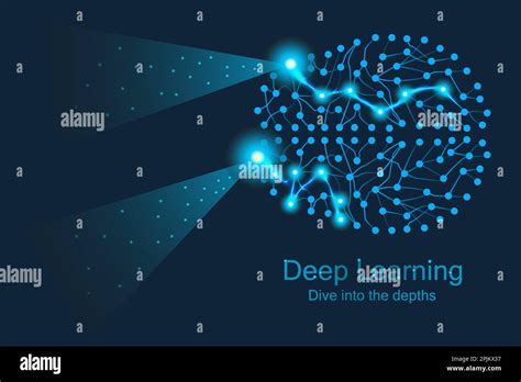 AI Deep Learning Design Concept Artificial Brain Like Submarine