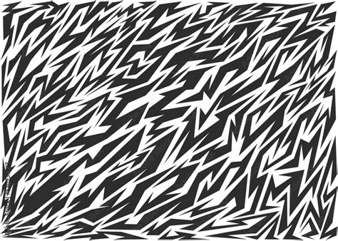 Abstract Background With Seamless Sharp Zigzag And Arrow Pattern Stock Vector Adobe Stock