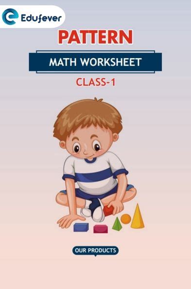Class 1 Math Pattern Worksheet With Solution