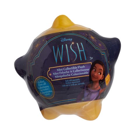 Wish Disney Wish Mini Collectible Plush Toy 3 5 In Surprise Capsule