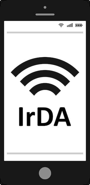 Premium Vector Infrared Data Association Irda Mobile Phone Infrared Port Controlling Apps