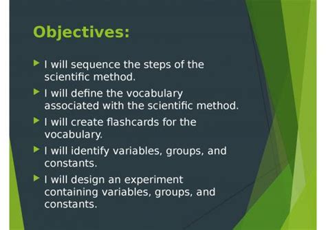 Planning Ppt 70122 Scientific Method Background