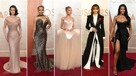 2025 Oscars These Are The Glamorous Red Carpet Looks You Cant Miss