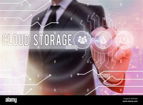 Handwriting Text Cloud Storage Conceptual Photo Computing Connect
