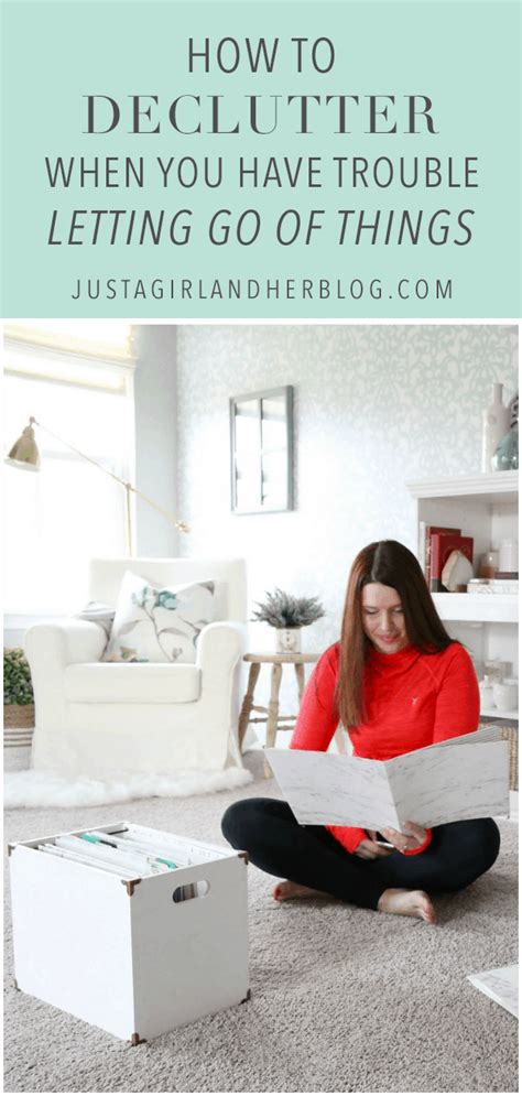 How To Let Go Of Clutter Abby Organizes