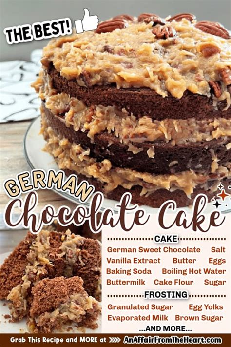 Recipes From Heaven 💖 The Best German Chocolate Cake 💖 💖 Everyone Loves This Universal