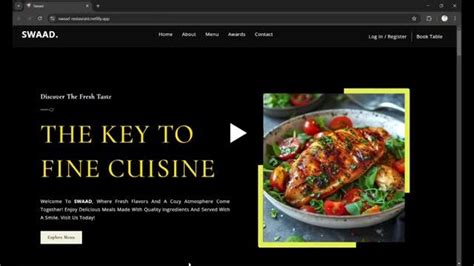 Reactjs Webdevelopment Restaurantwebsite Javascript Css Html Deepa Varghese