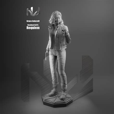 🗿 Grace Ashcroft Stl Re 9 Requiem・ 3d File For 3d Printing・cults