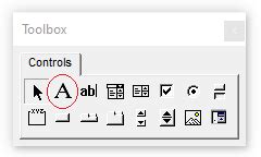 Excel Macro Class Label