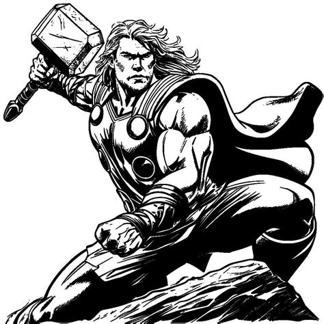 Free Thor Vector 2 Svg K40 Laser Cutter