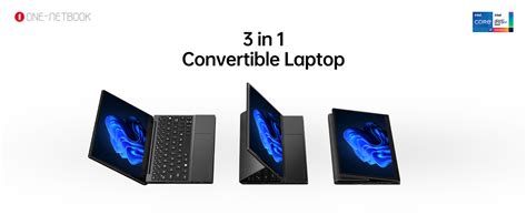 One Netbook 5 Multi Shape Convertible Laptop With 10 1 2k Ltps Touchscreen 2 In 1