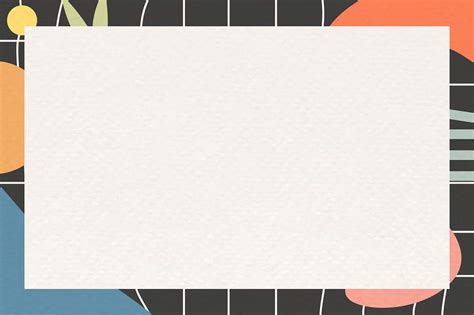 Abstract Botanical Frame Template Vector Premium Vector Rawpixel