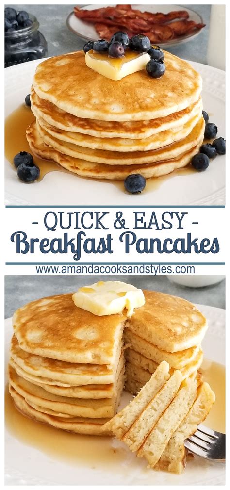 Easy Homemade Pancakes Artofit