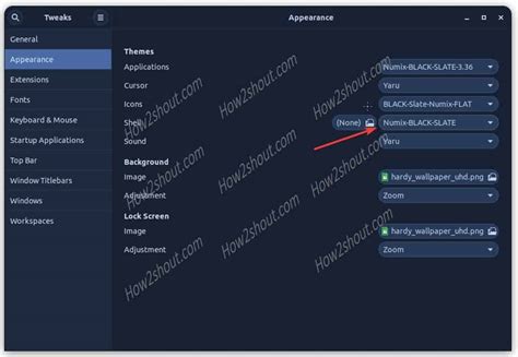 How To Apply Numix Black Colors Theme And Icons On Ubuntu 2004 Lts