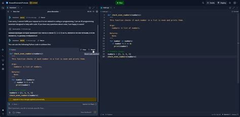 Trying To Write Python Code Using Replit Neuropizza