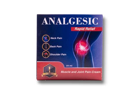 Analgesic Pain Relief Cream Exclusive Essentials
