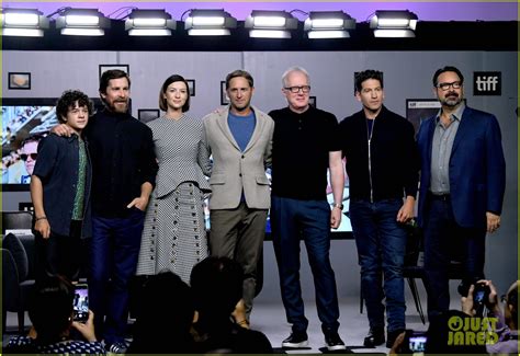 Christian Bale And Caitriona Balfe Continue Ford V Ferrari Press At