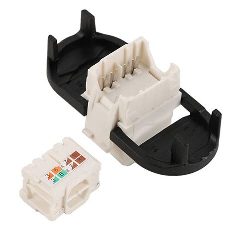 10 Pcs Cat 6a Tool Free Shielding Module Computer Grandado