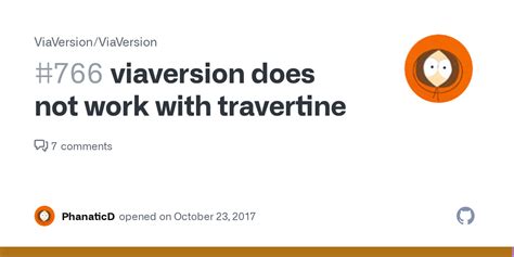Viaversion Does Not Work With Travertine · Issue 766 · Viaversionviaversion · Github