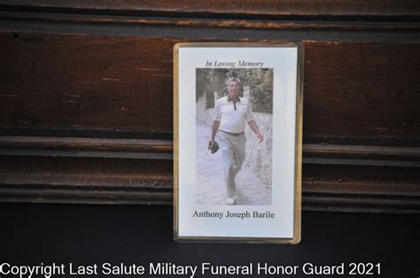 Anthony Barile Last Salute
