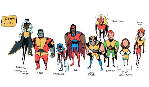 Lil X Men Second Class By Mike Becker X Men Marvel Superheroes Art