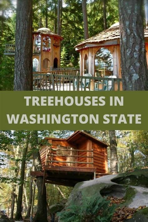 Top Treehouses In Washington State For