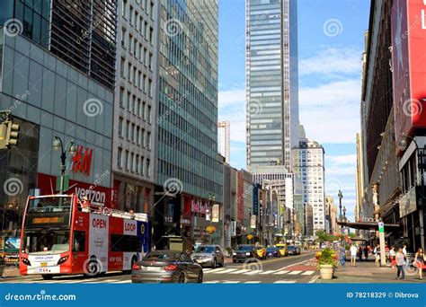 34th Street In New York Editorial Stock Image Image Of Midtown 78218329