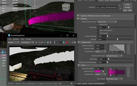 Smoke Particles Rendering White Autodesk Community