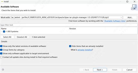 While Installing The Iar Plugin On S32ds An Error Occurred Error Reading Signed Content Nxp