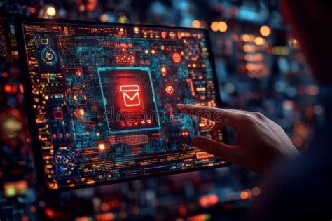 Businessman Pressing The Red Delete Button On A Virtual Touchscreen Illustrating The Concept Of