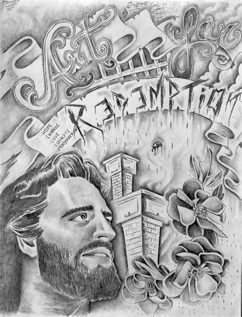 Chicano Prison Love Drawings