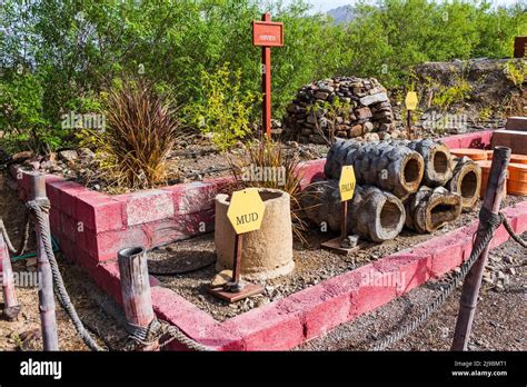 Different Types Of Bee Hives In Display Stock Photo Alamy